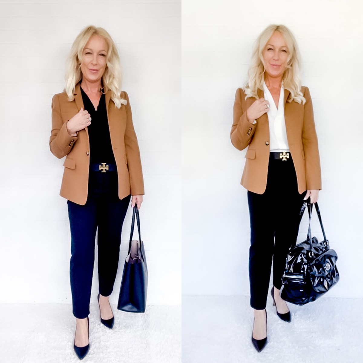 Column Dressing to Look Longer – Midlife Posh Closet