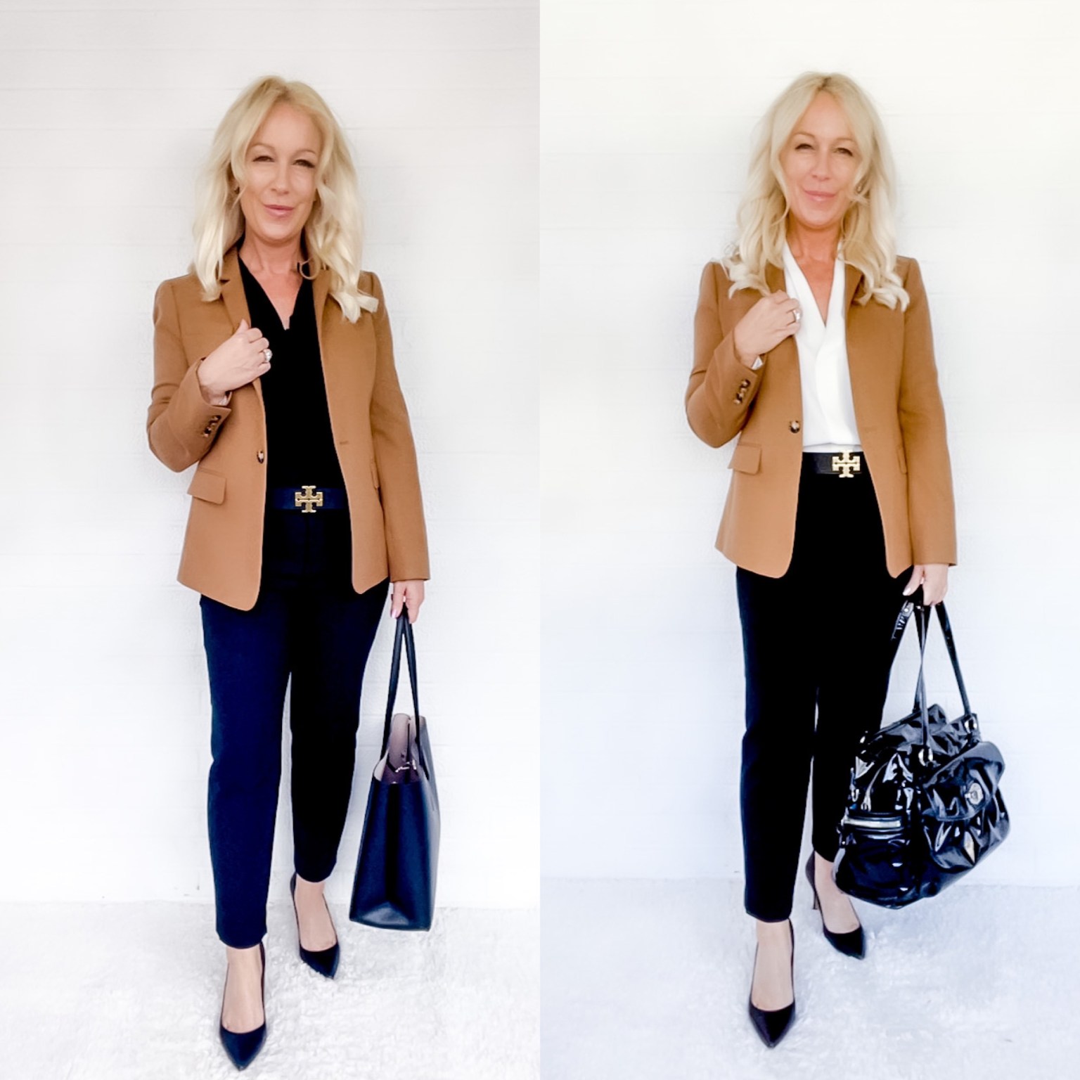 Column Dressing to Look Longer – Midlife Posh Closet