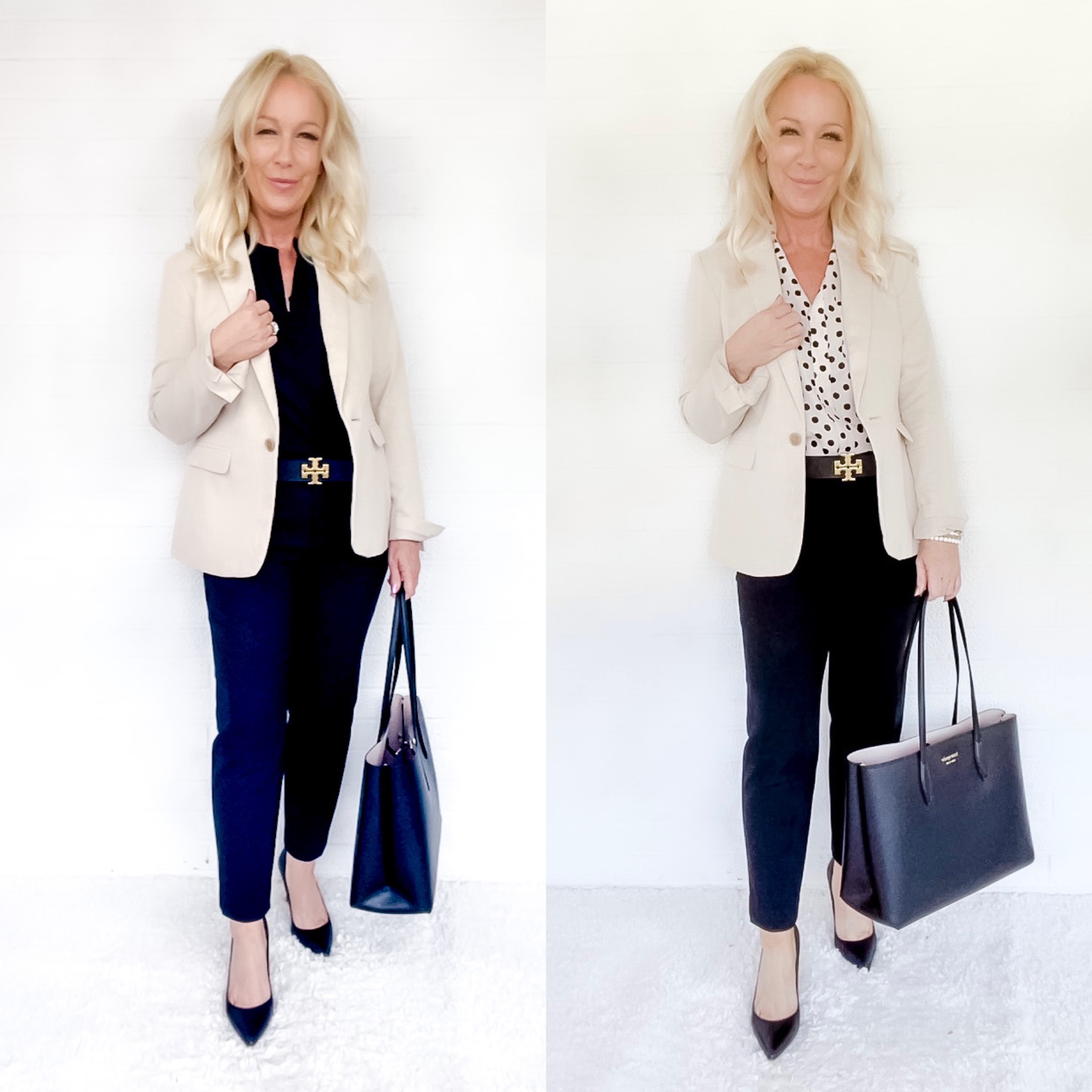 Column Dressing to Look Longer – Midlife Posh Closet