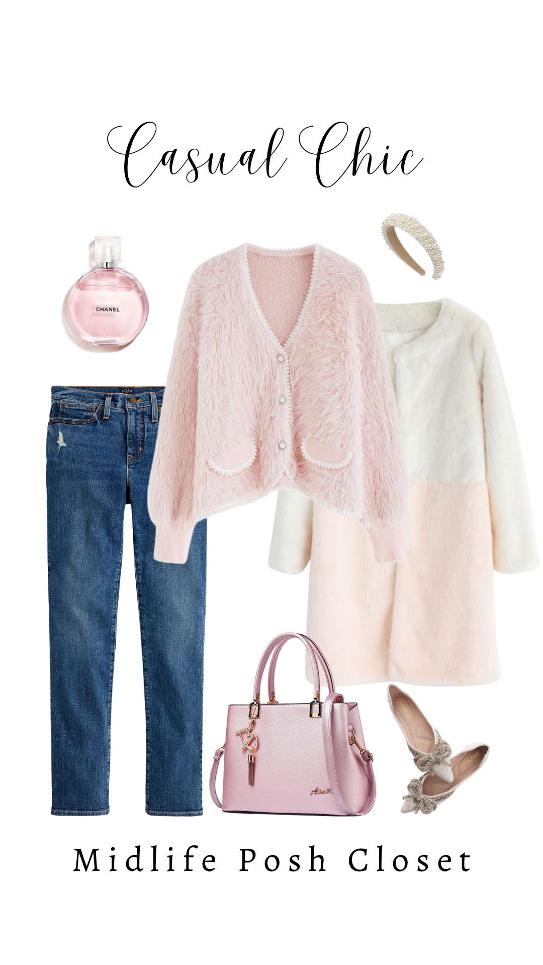 January – Simple Chic Outfits – Midlife Posh Closet