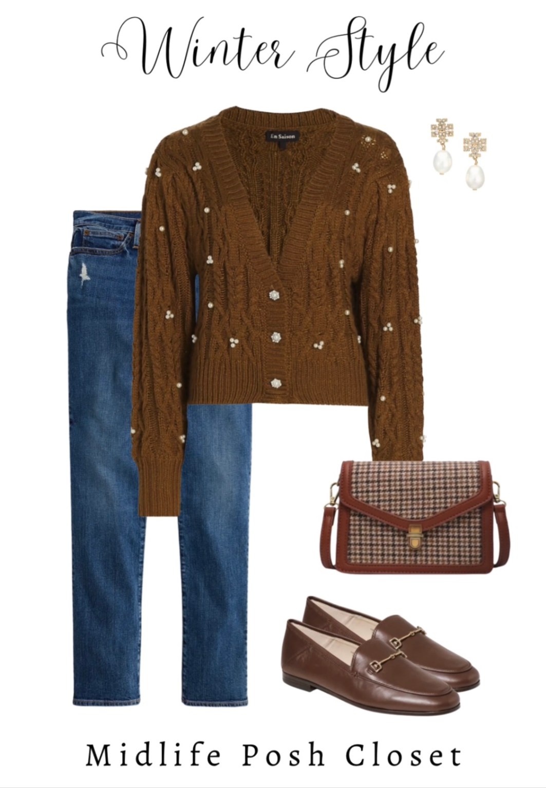 January – Simple Chic Outfits – Midlife Posh Closet