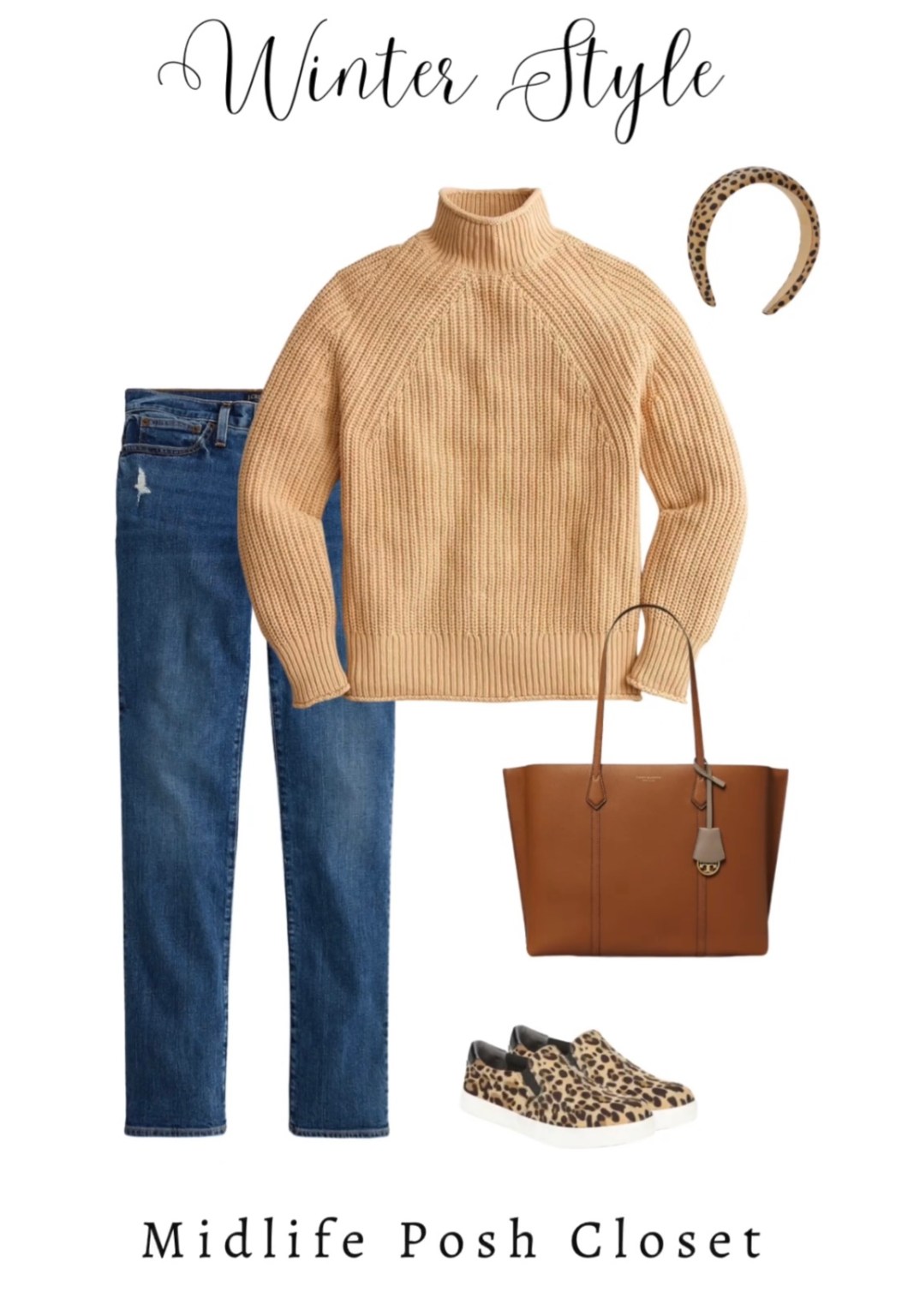 January – Simple Chic Outfits – Midlife Posh Closet