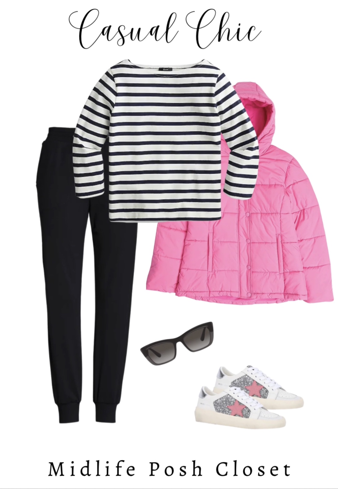 January – Simple Chic Outfits – Midlife Posh Closet