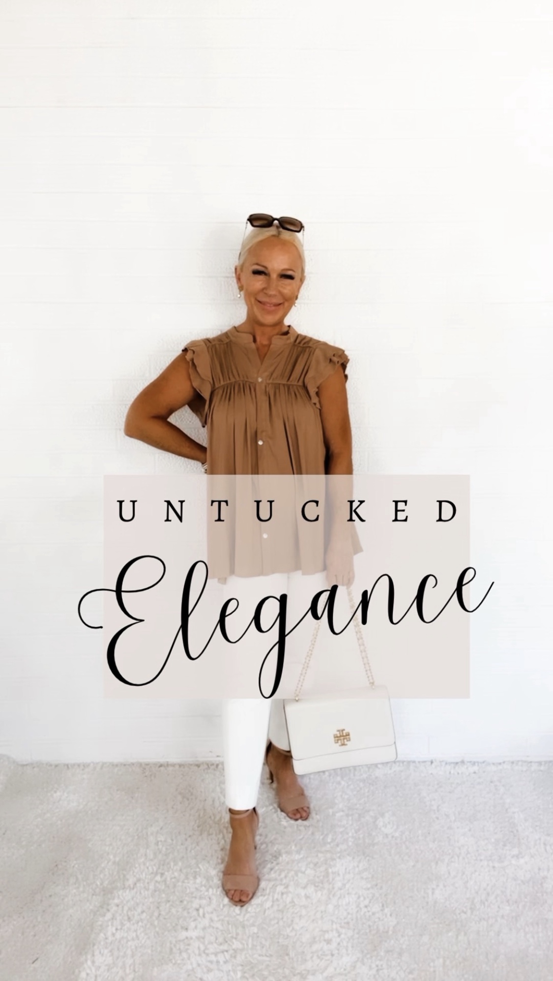 Untucked Shirt Elegance – Midlife Posh Closet