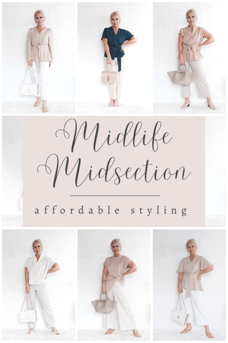 Midlife Midsection: Affordable Styling Options for Spring Fashion 2024 ...