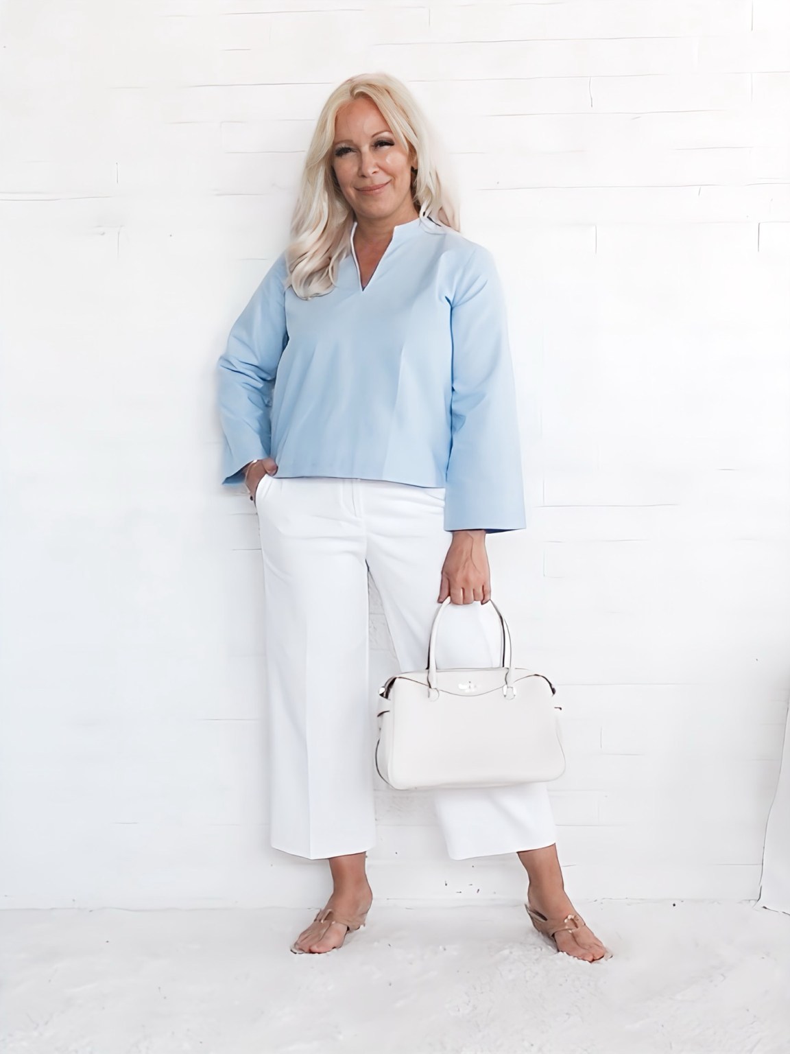 Spring Blues: Baby Blue Outfits for Spring – Midlife Posh Closet